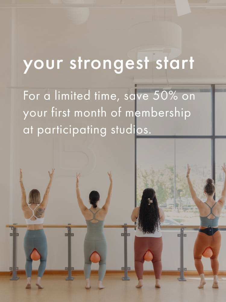barre3® - 200+ studios AND 2300+ online workouts